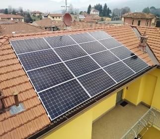 Fotovoltaico Lecco: 7.000kWh di energia solare gratuita e pulita ogni anno